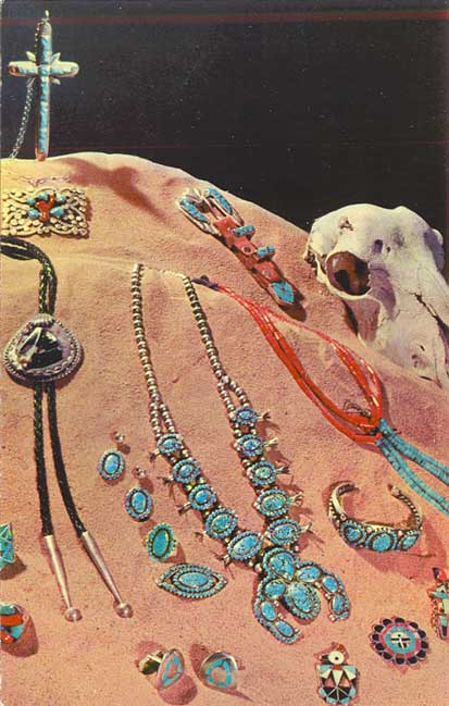 POSTCARDY: the postcard explorer: Native American Jewelry