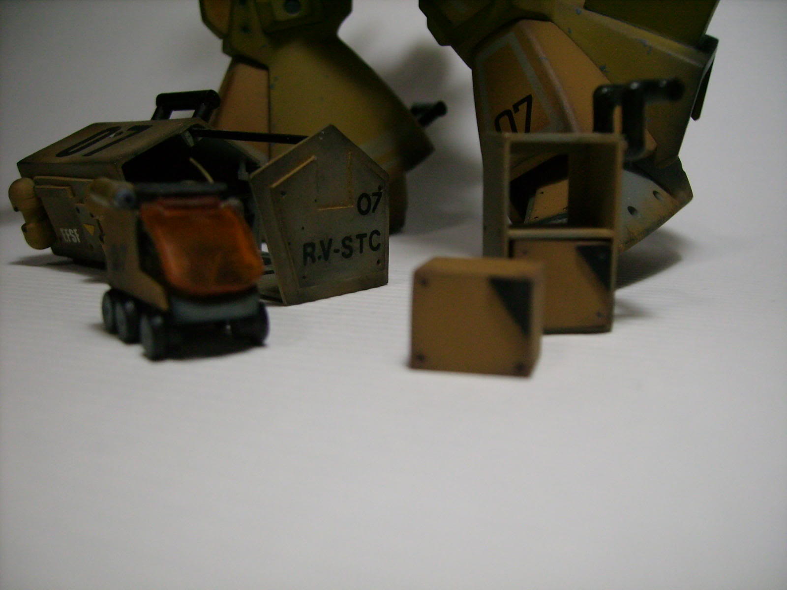 TK07MECHWORKS: 1/144 Modified Rick Dias : Prototype for the 1/100 MG ...