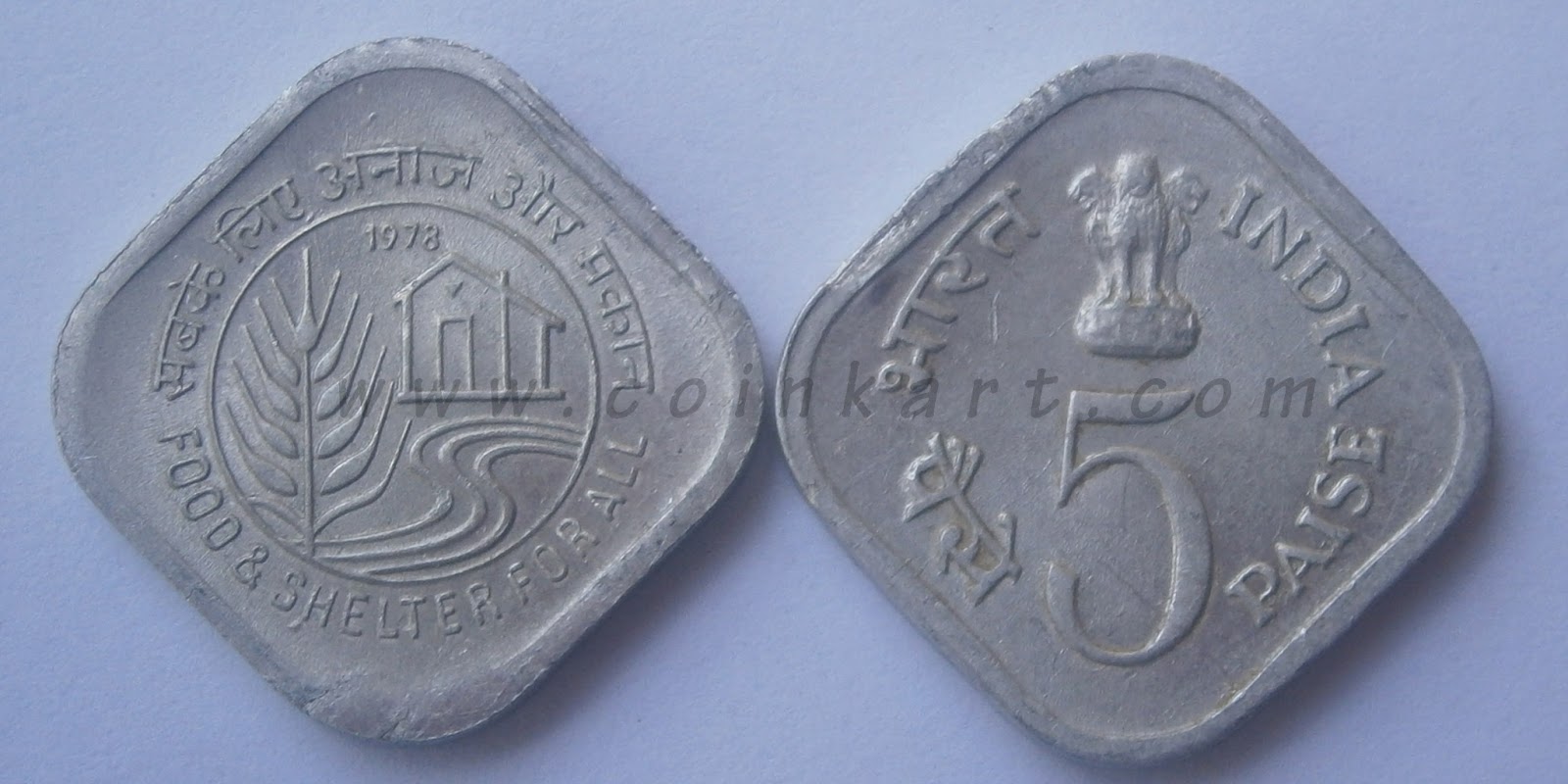 5 PAISE COMMEMORATIVE COINS OF INDIA | Sanoj Coins