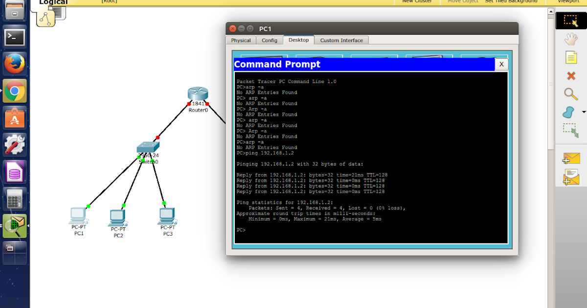 Enric1rSMX: ARP PACKET TRACER