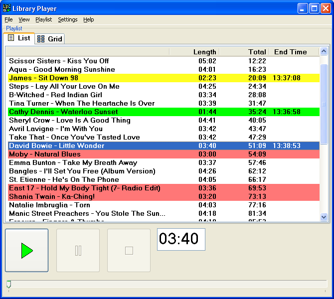 Library Player: Library Player Playout 4.1
