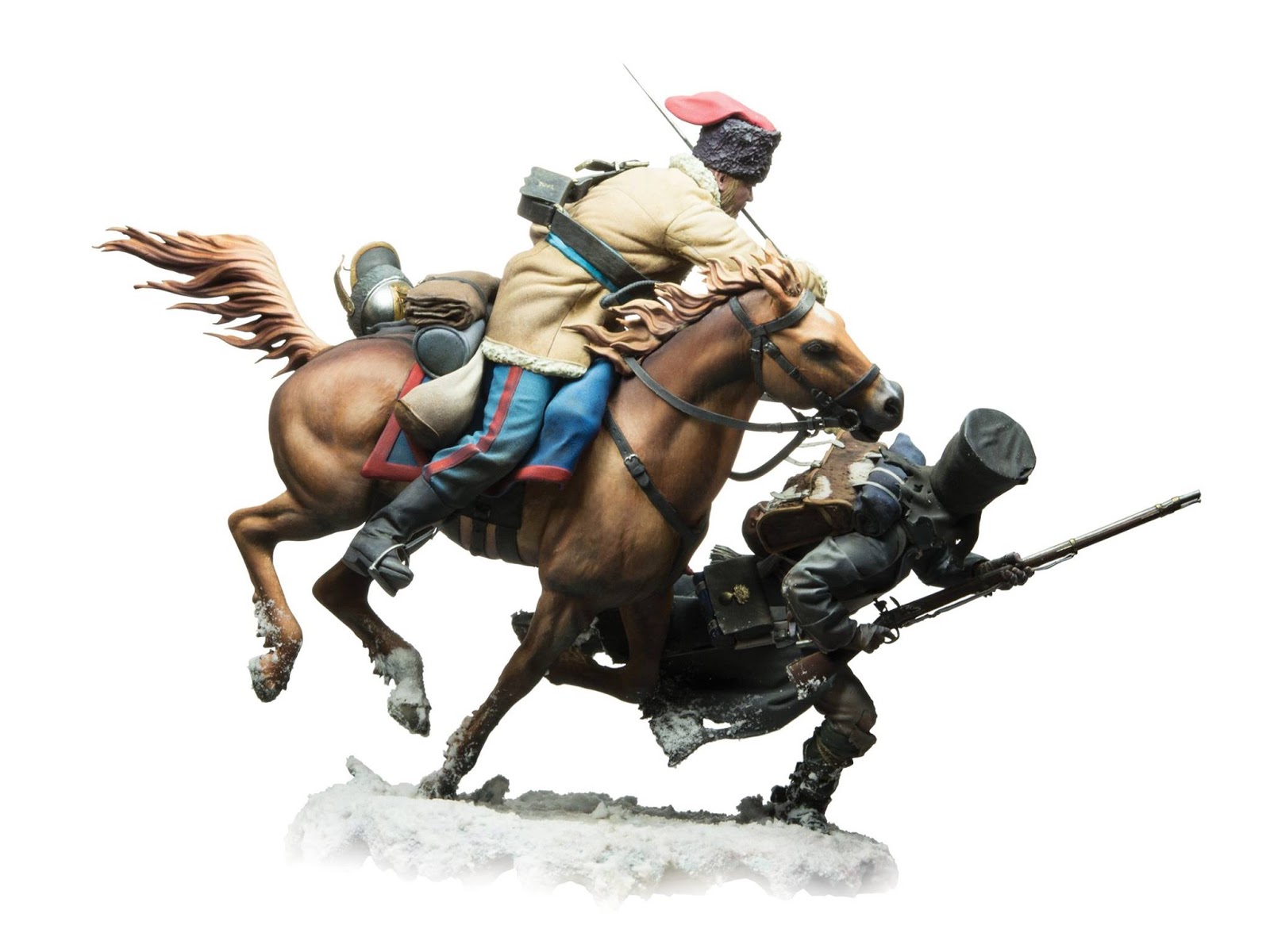 Scale Model Kit Review Blog (SMKR): Andrea Miniatures Cossack Attack ...