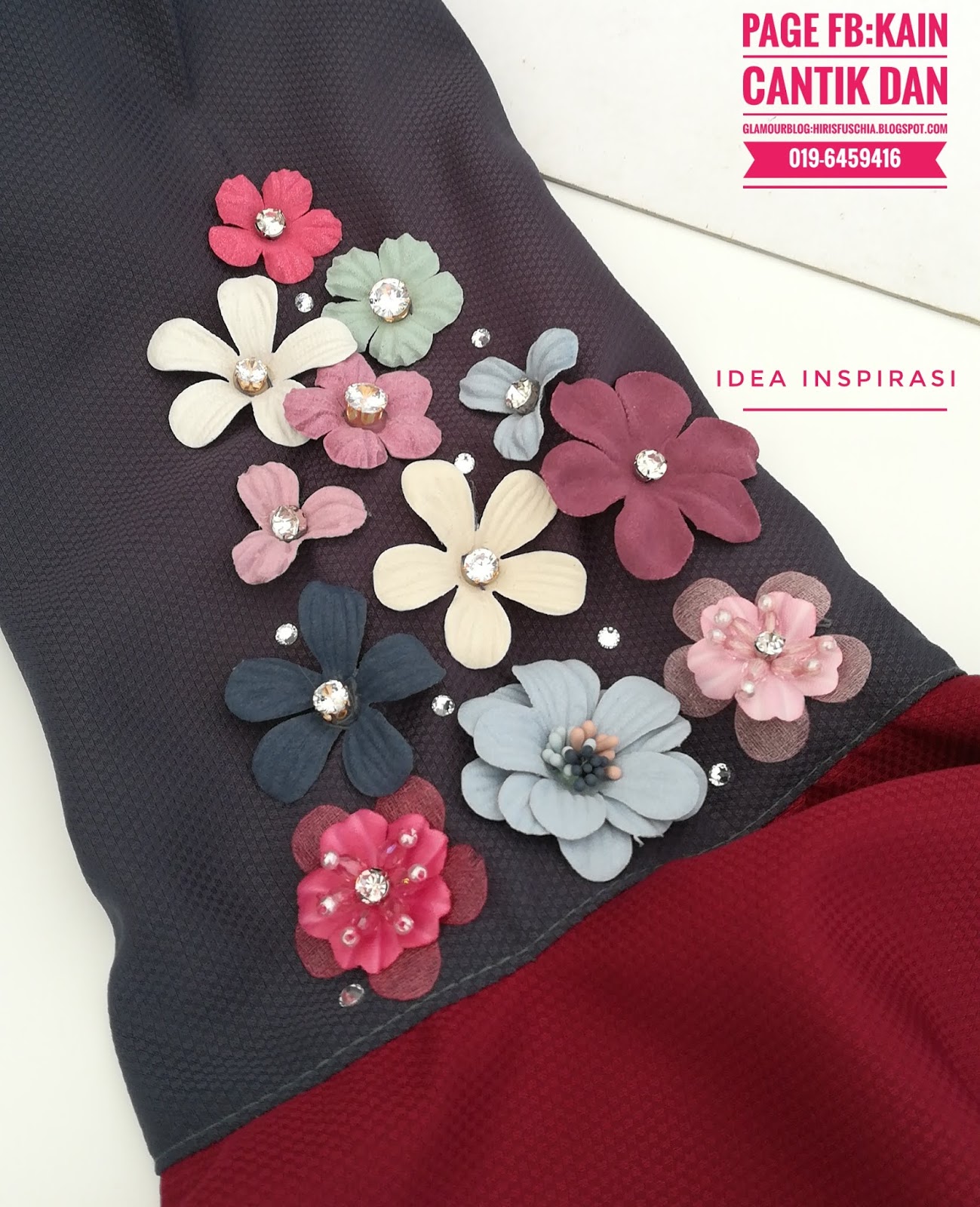 HirizFuschiea: Idea Inspirasi Hiasan 3d Flower