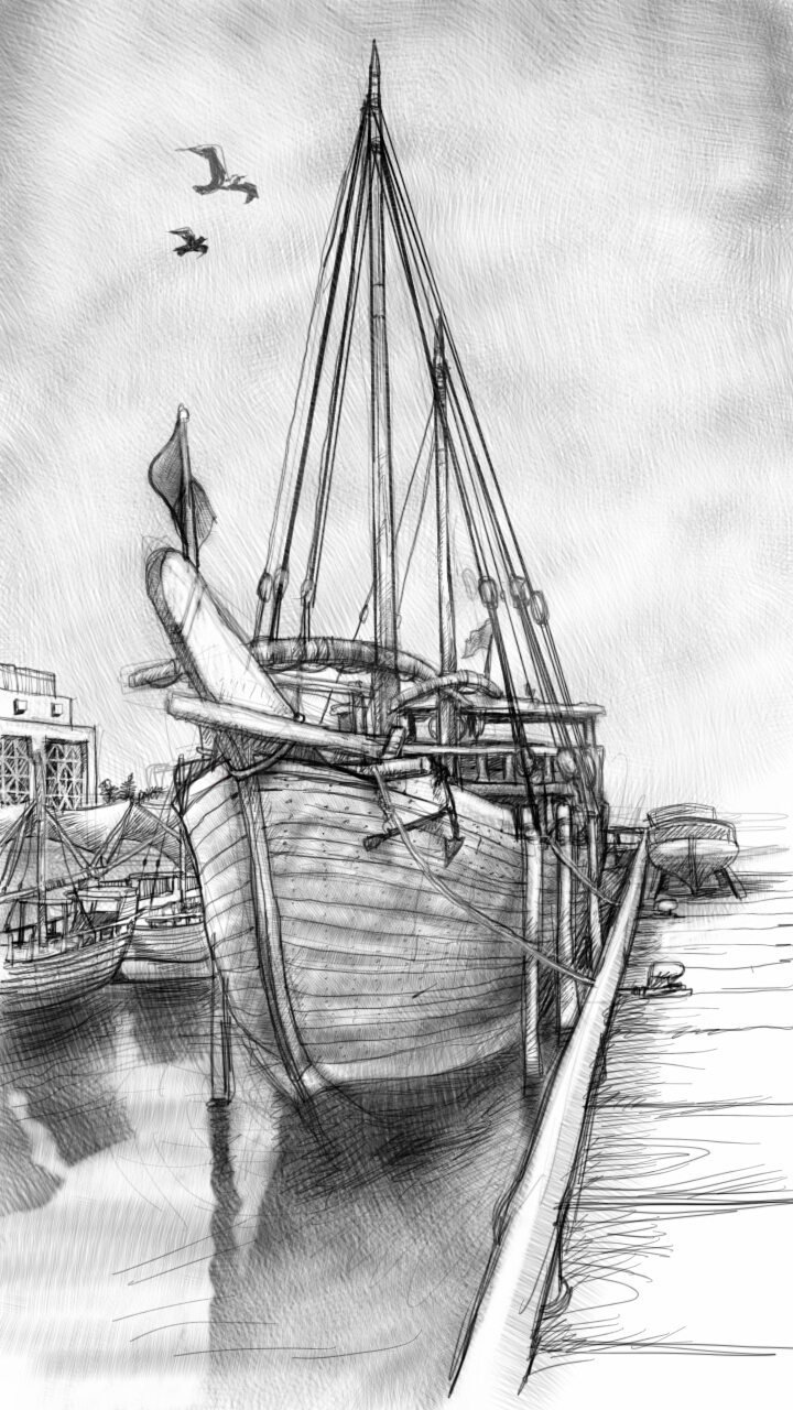 Our Artful Life: Sketching Kuwait part 2