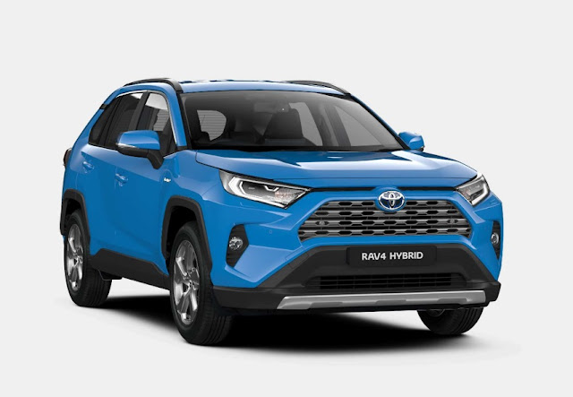 Toyota RAV4 5 (2019 à 2024) - Couleurs et code peinture