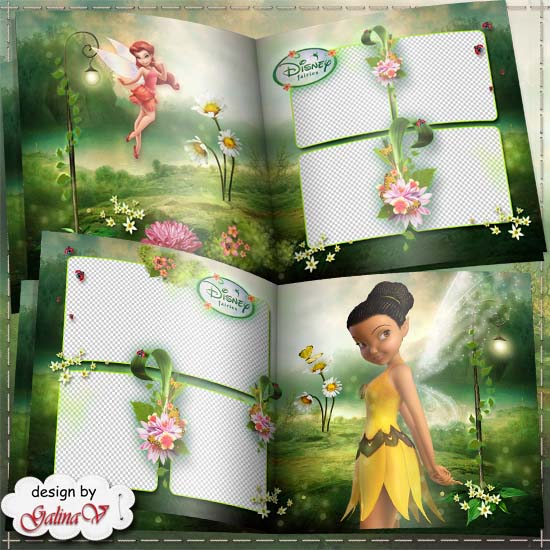 Авторские фотокниги и фотоальбомы: Cartoon Photobook for Girls - Disney ...