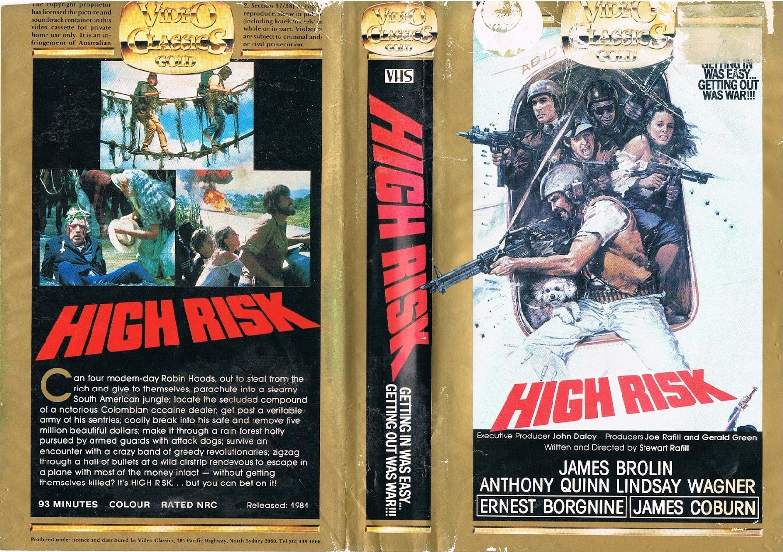 Australian VHS Covers: Video Classics Gold Collection