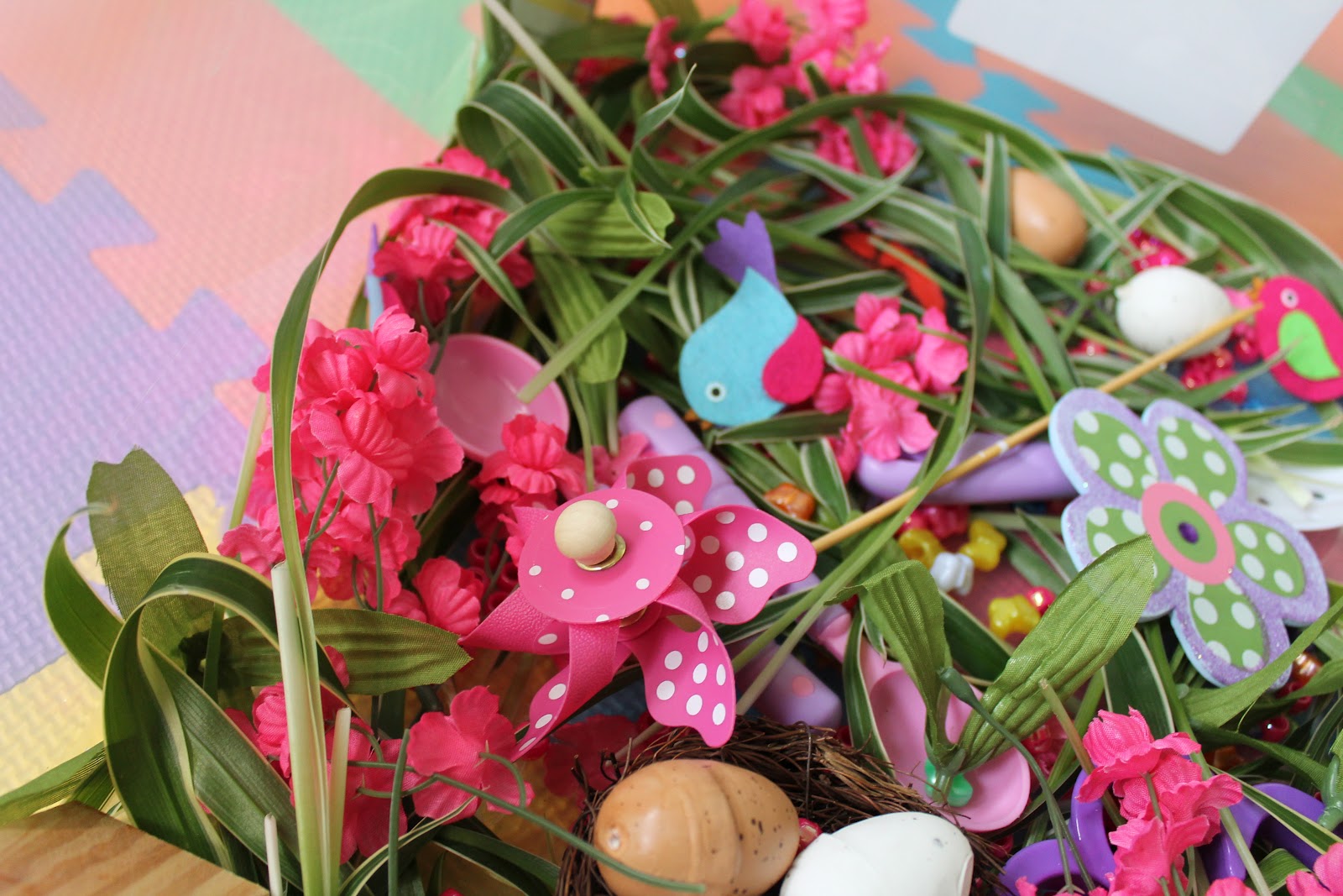 Belle's Butterfly Dreams: Spring Sensory Tub