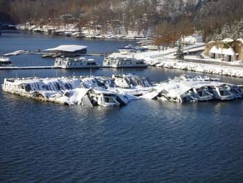 Ozark Dragon: Dock Damage Winter 2007