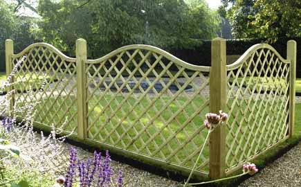 Barton Fields Patio and Garden Centre: Decorative Low Level Fence ...