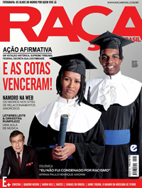 Faculdade Zumbi dos Palmares: Alunos da Zumbi são capa da revista Raça