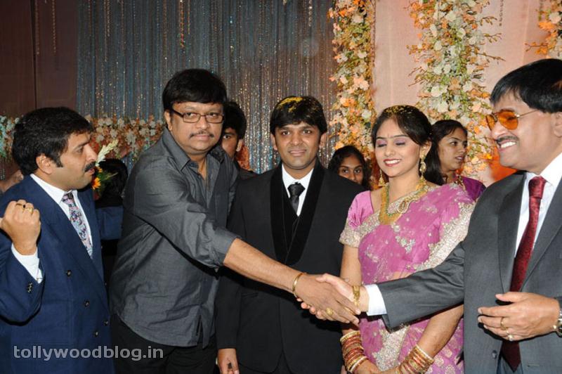 Tollywood Celebrities @ Ambika Krishna Son Marriage Reception