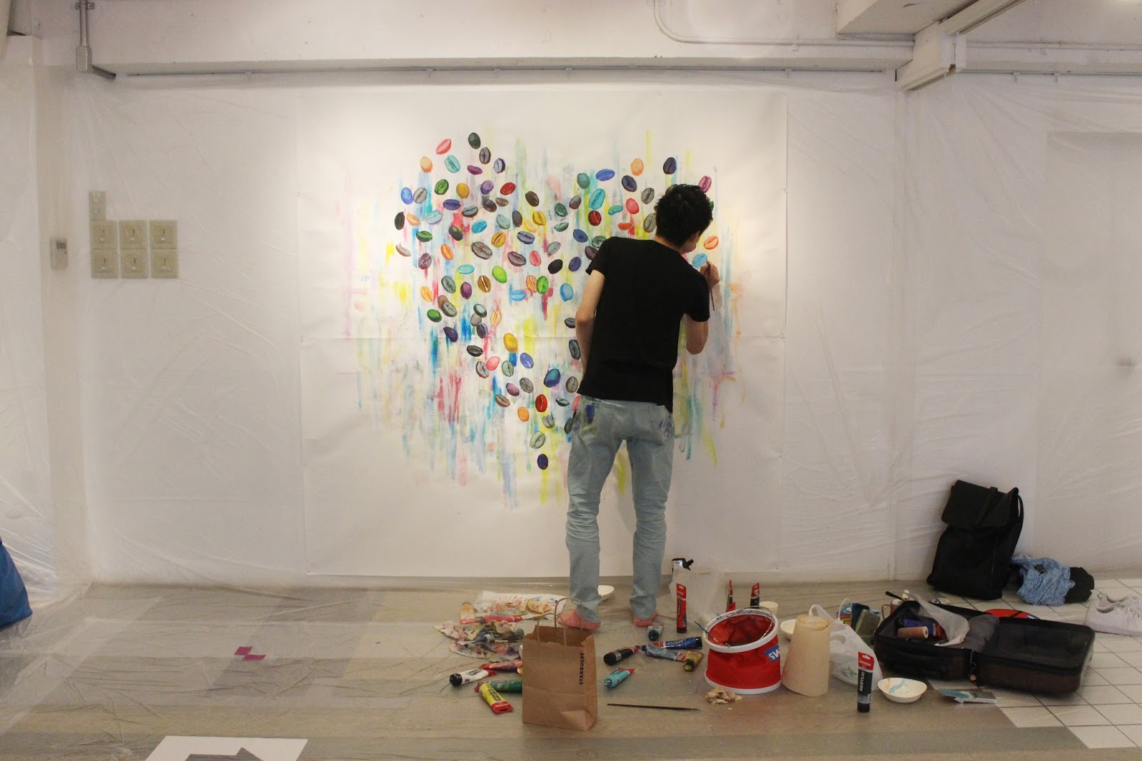 DESIGN FESTA GALLERY BLOG: LIVE PAINTERS SQUARE 16m2 『LIVE PAINTERS ...