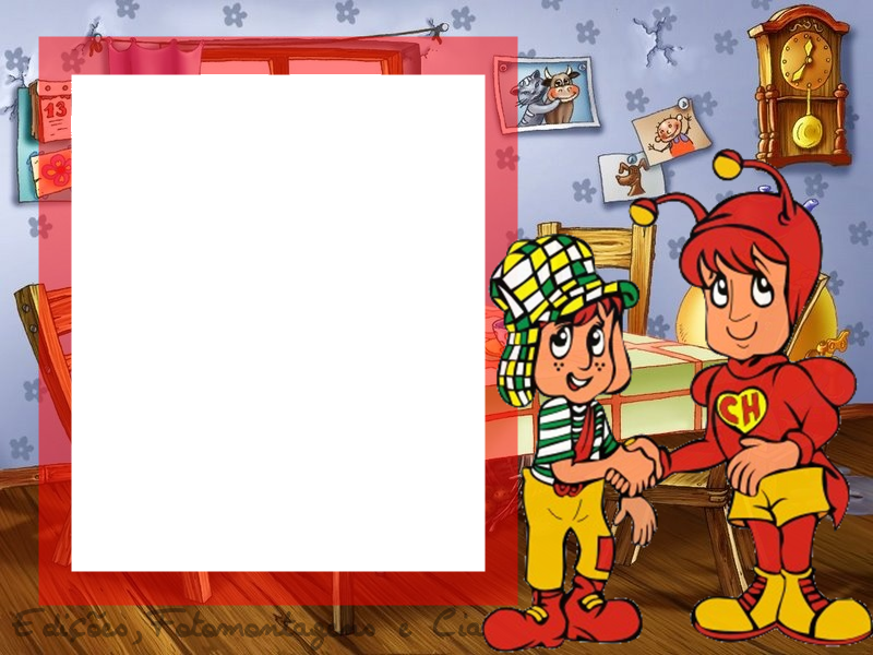 Edições,Foto Montagens e Cia: Mascara Chaves e Chapolin