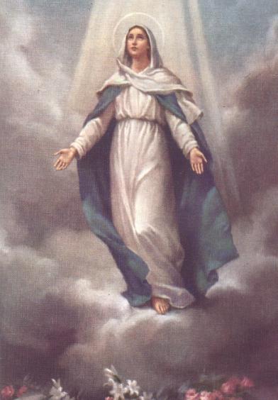 Santuario Virgen del Carmen: Oración de la Asunción de la Virgen María.