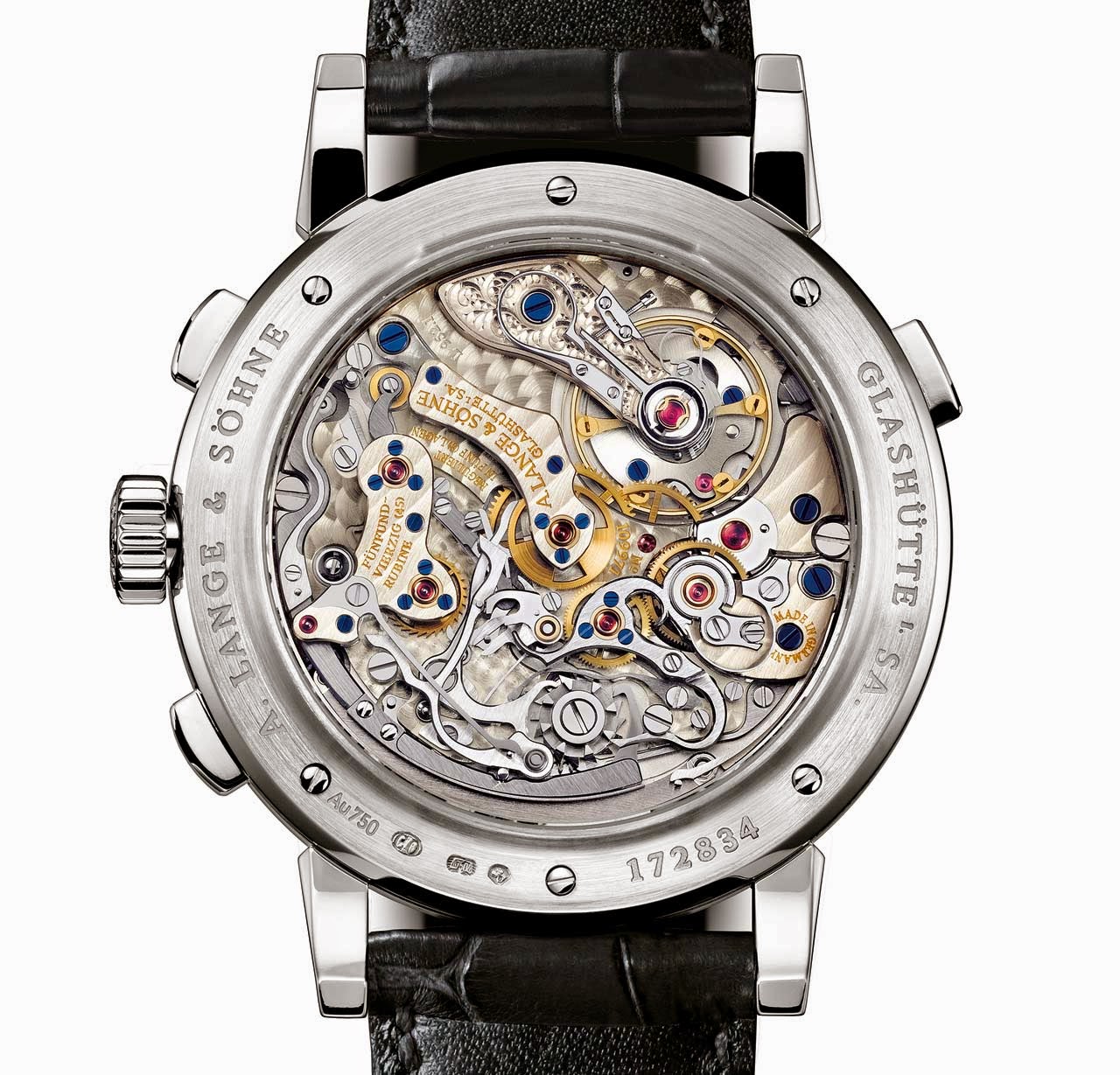 SIHH 2015: A. Lange & Sohne - Datograph Perpetual Grey Dial | Time and ...