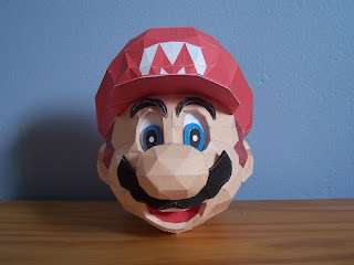 Papercraftspace: Mario Head