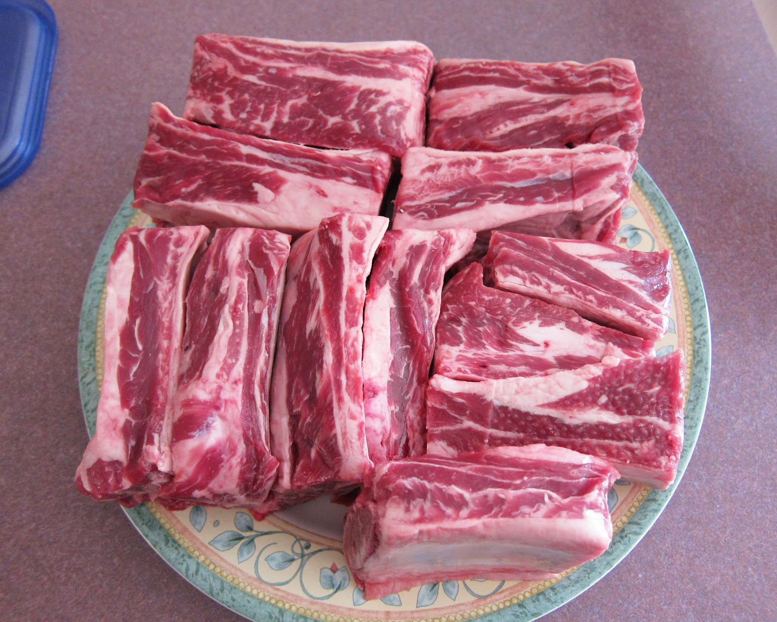 Bloatal Recall: Asian Braised Short Ribs with Cranberry-Teriyaki Glaze