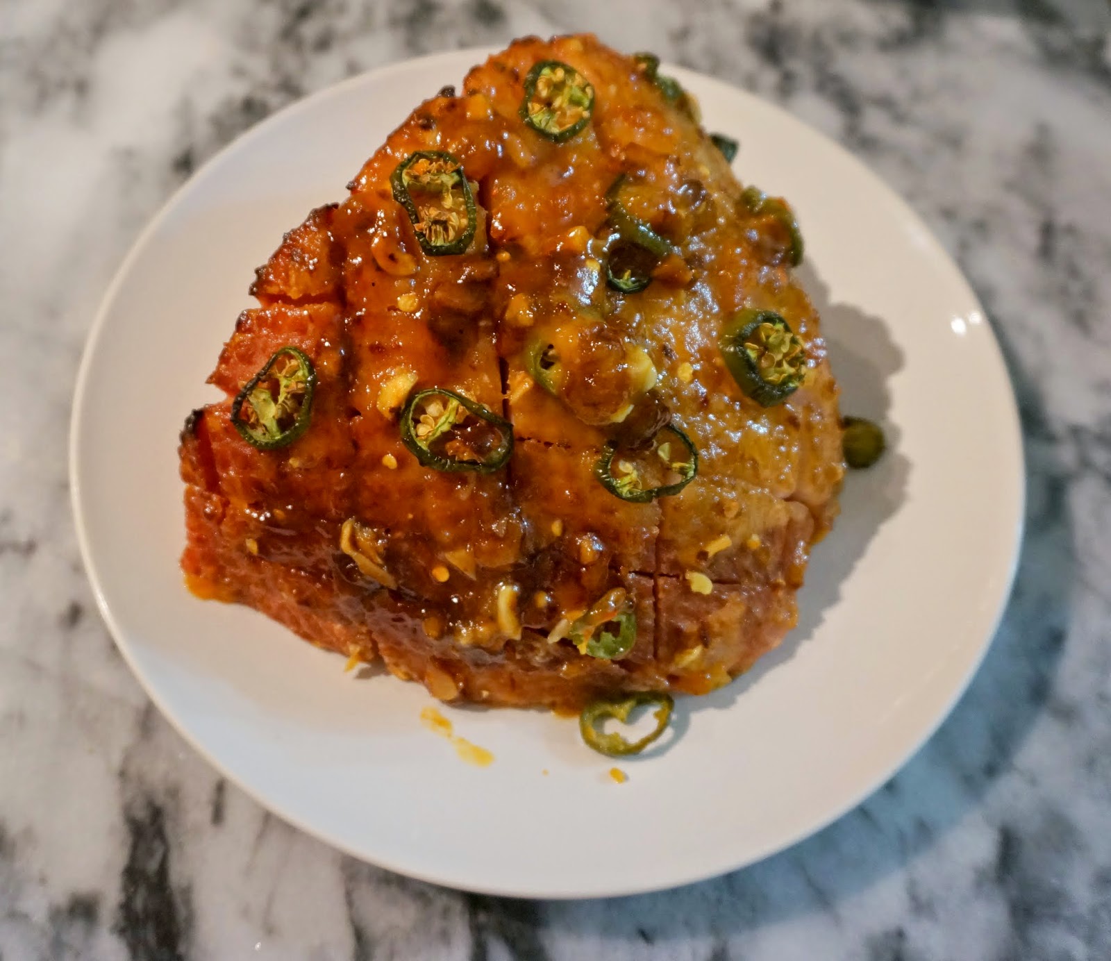 Sweet & Spicy Baked Ham