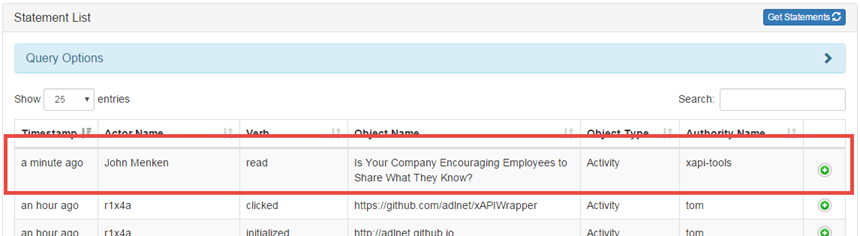 John Menken: Sending xAPI Statements with the xAPI Bookmarklet