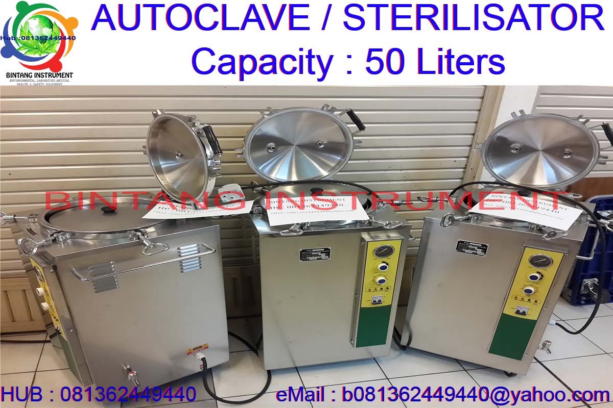 BINTANG INSTRUMENT : 081362449440 Jual Autoclave mesin sterilisator ...