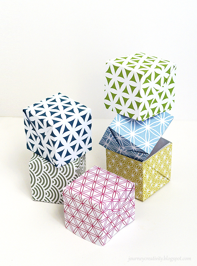 Origami boxes - Journey into Creativity