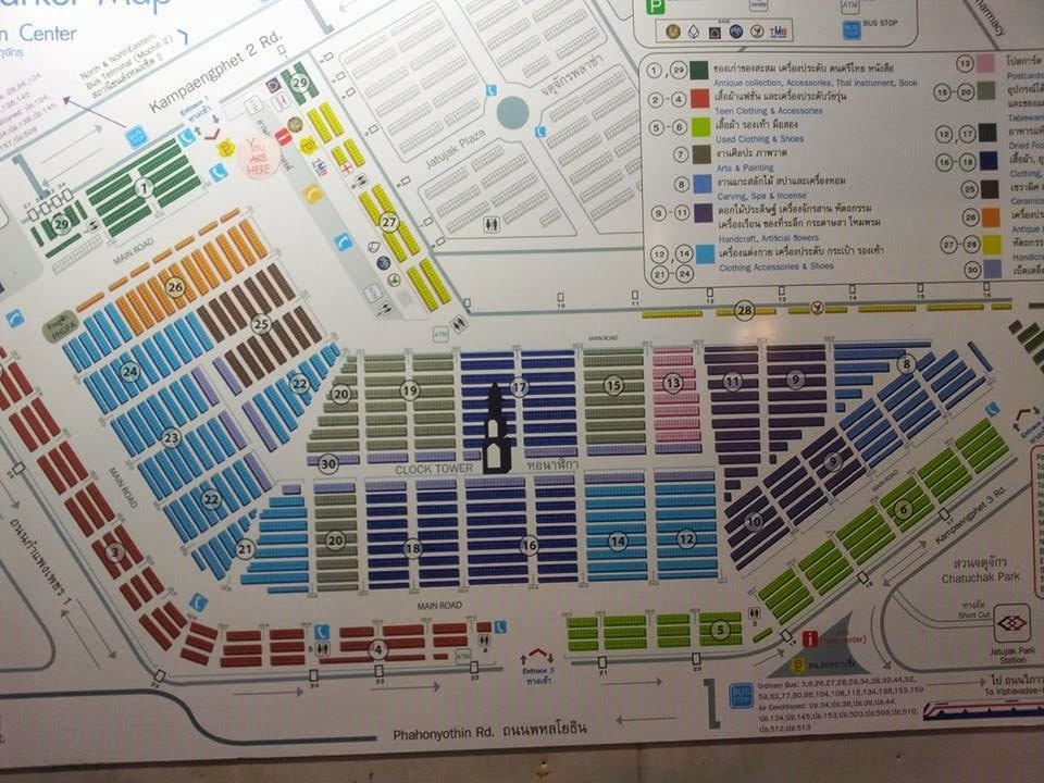 PadangDiLalang: Chatuchak Weekend Market (Jatujak Market), Bangkok ...