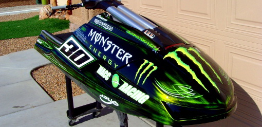 Ngecat MOTOR: MONSTER ENERGY CONCEPT for JET SKI