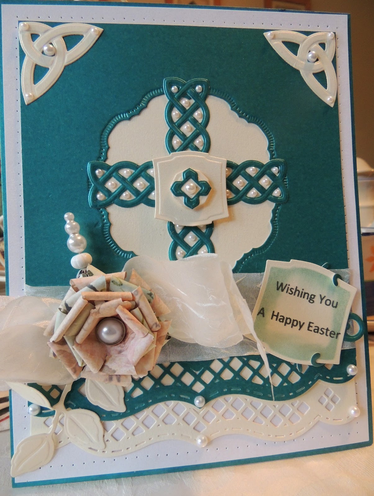The Crafty Mevlana: Celtic Easter Card