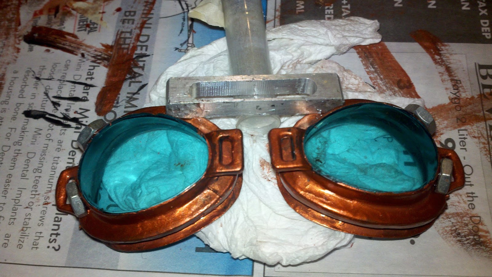 Casey Creates Crafts: Steampunk Goggles