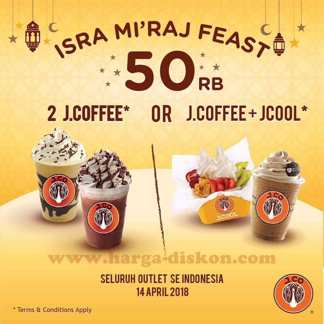 Promo JCO Terbaru ISRA MIR’AJ FEAST with JCO INDONESIA.