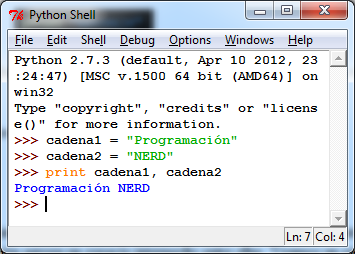 Python: Entrada y salida de datos estándar...