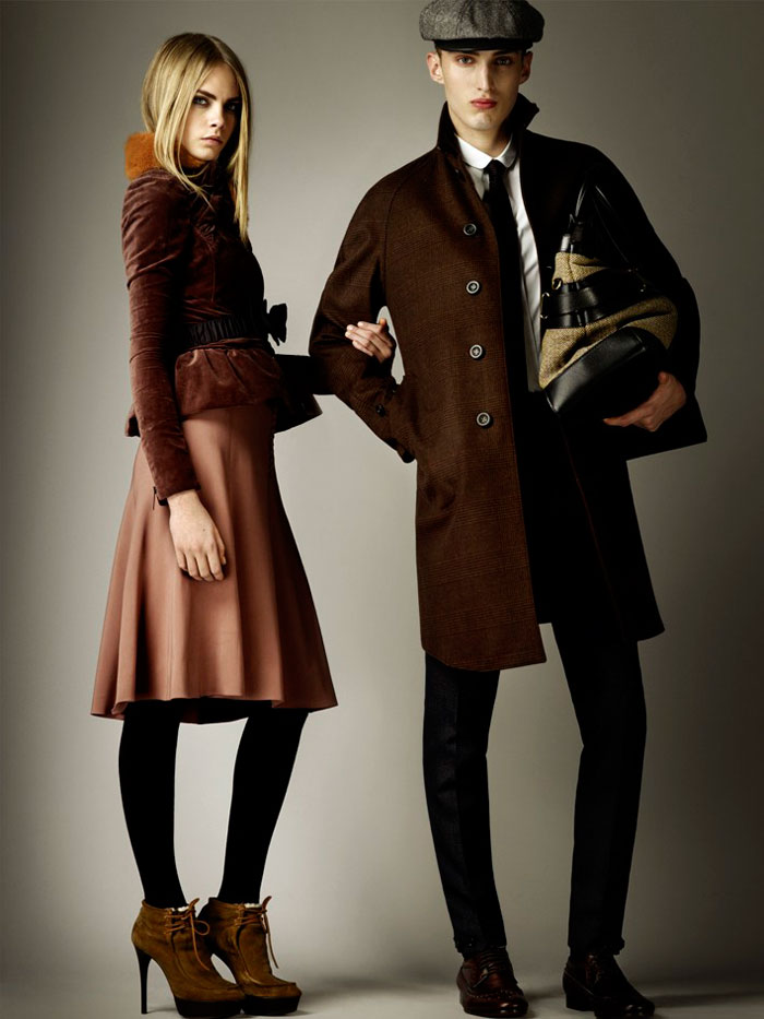 Smartologie: Burberry Pre-Fall 2012 Collection - Model: Cara Delevingne