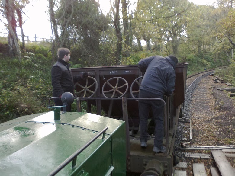Tanfield Railway Blog: Basalt Ballast