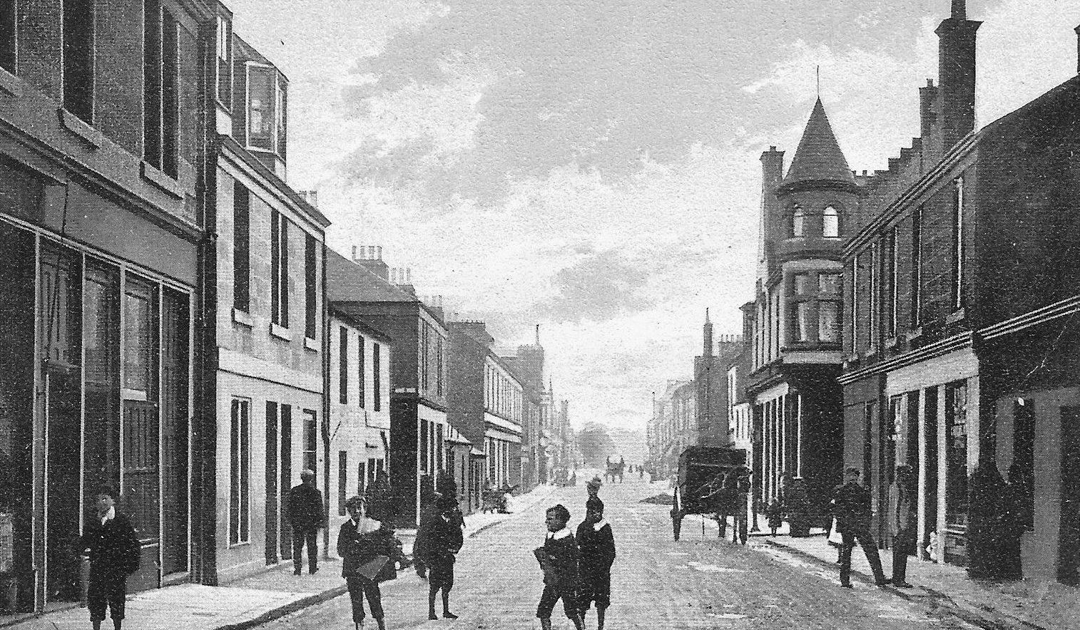 Tour Scotland: Old Photographs Of Renton Central Scotland