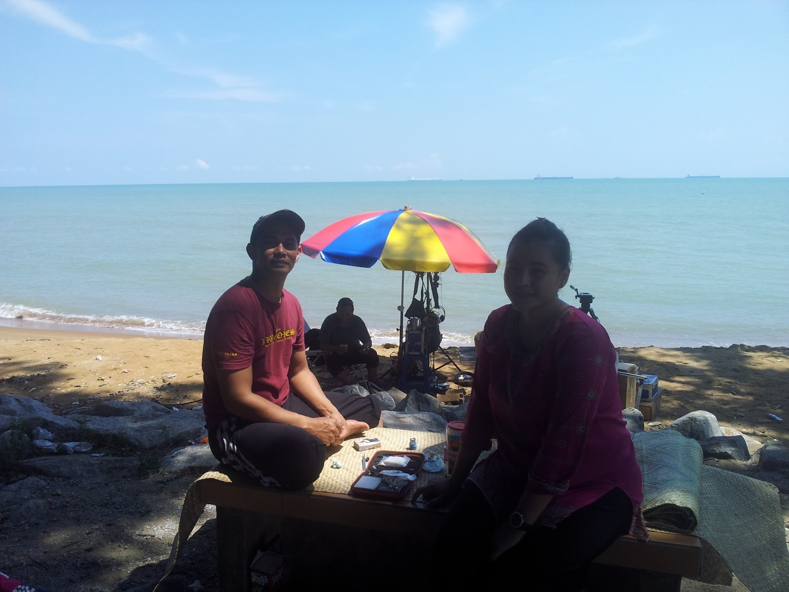 Chalet Sena Bayu, Kuala Sungai Baru, Melaka : August 2015