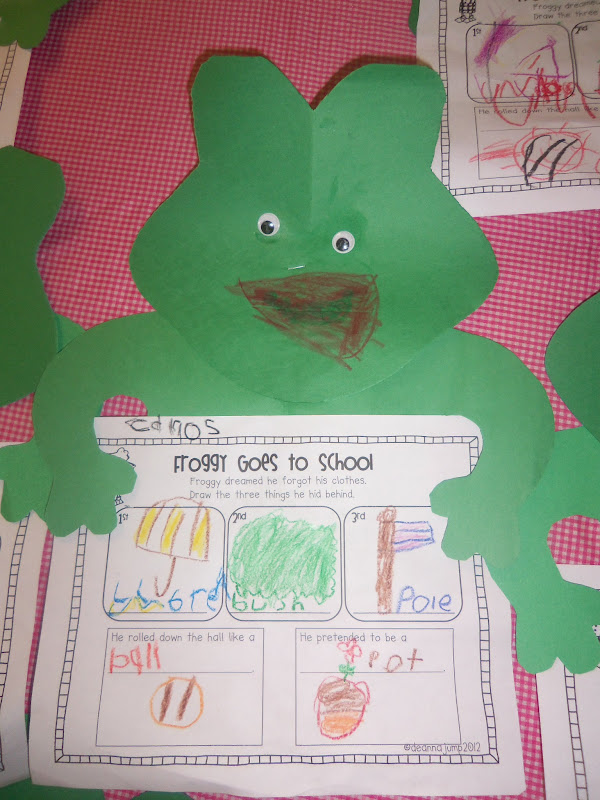 Mrs. Wood's Kindergarten Class: Froggy Goes to School