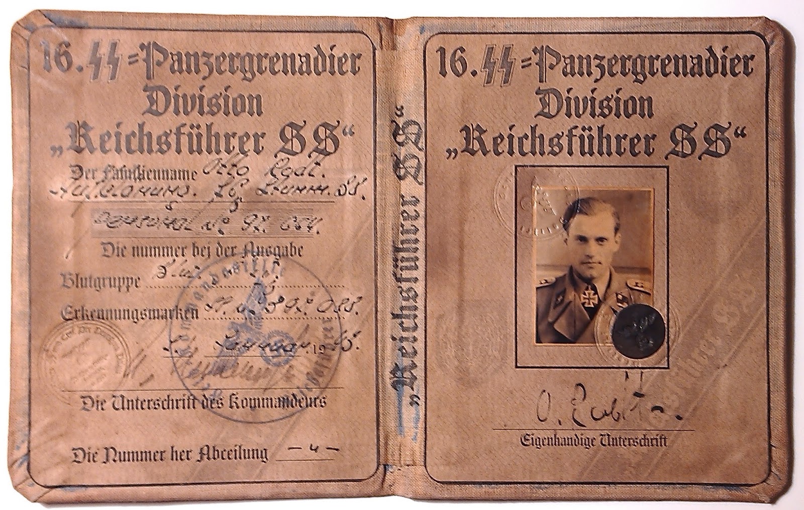 germanmilitariaww2: 16TH SS PANZER GRENADIER DIVISION REICHSFUHRER SS ...