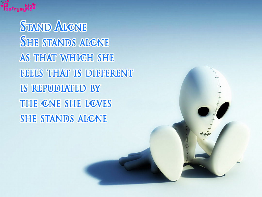 Sad And Love Poetry: Alone Poems with Alone Images for Sad Lovers