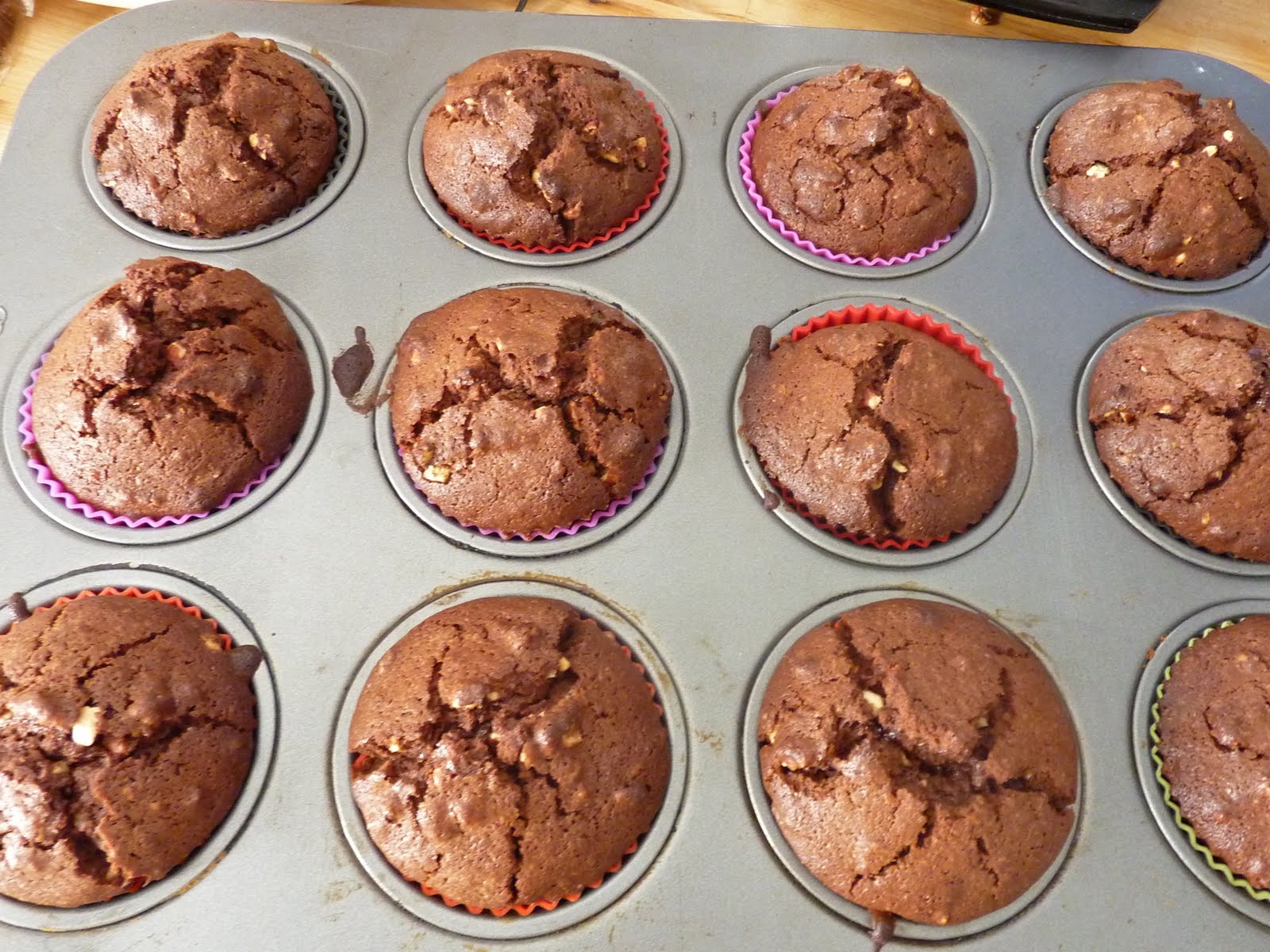 Maida Heatter Bake-Off: Texas Chocolate Muffins