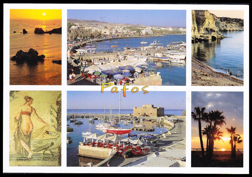 Sent & Received: CYPRUS – Postcard from Nicosia, Cyprus to Braga, Portugal