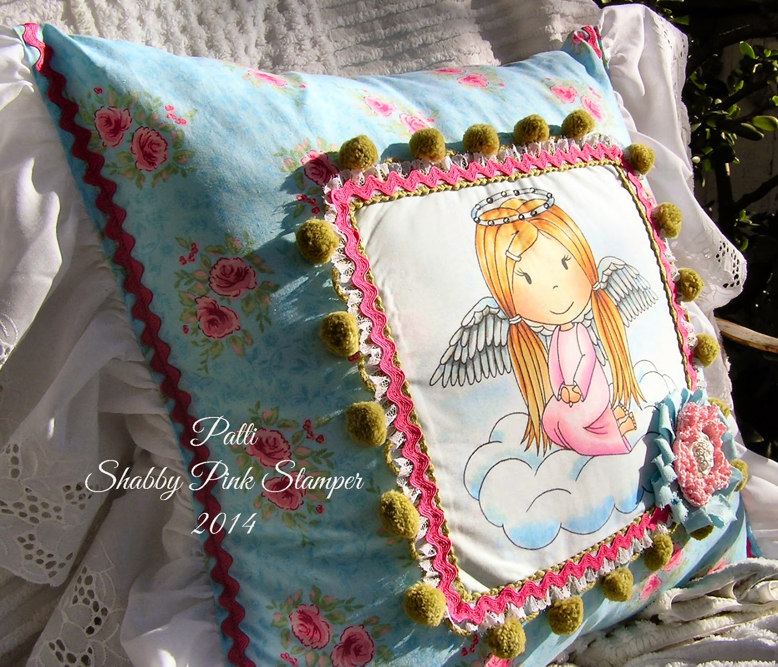 Paper Nest Dolls: Angel Ellie Pillow