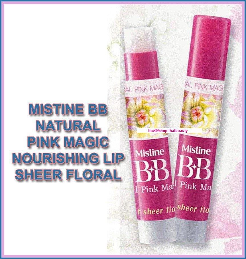000: mistine bb natural magic lips