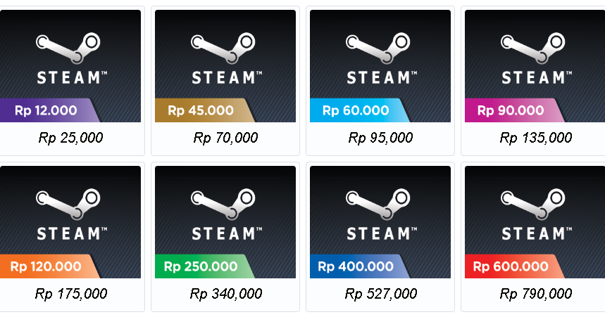 Dbomznet's Community: DAFTAR HARGA STEAM VOUCHER