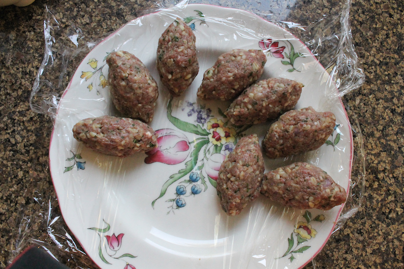 Food Lust People Love: Baked Kibbeh with Yogurt Sauce