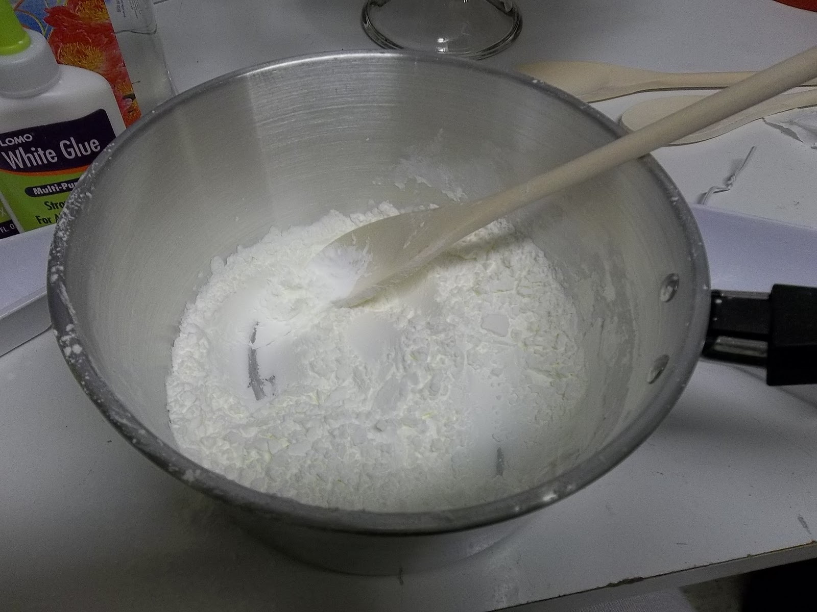 The Butterfly People : How to make cold porcelain - recipe and photos