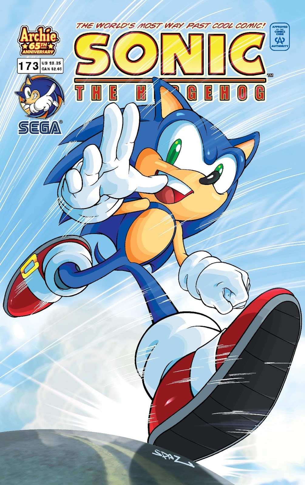 Hedgehogs Can't Swim: Sonic the Hedgehog: Issue 173