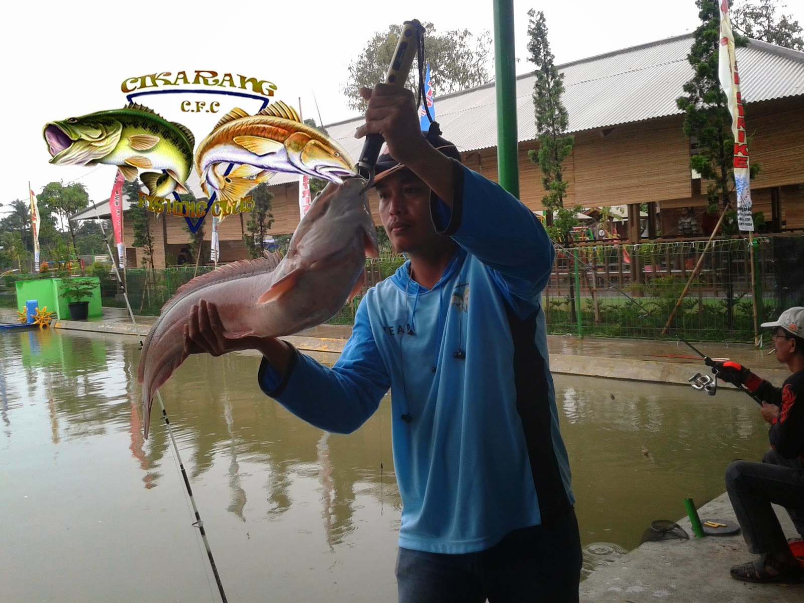 mancing bareng di pemancingan saung desa ~ cikarang fishing club