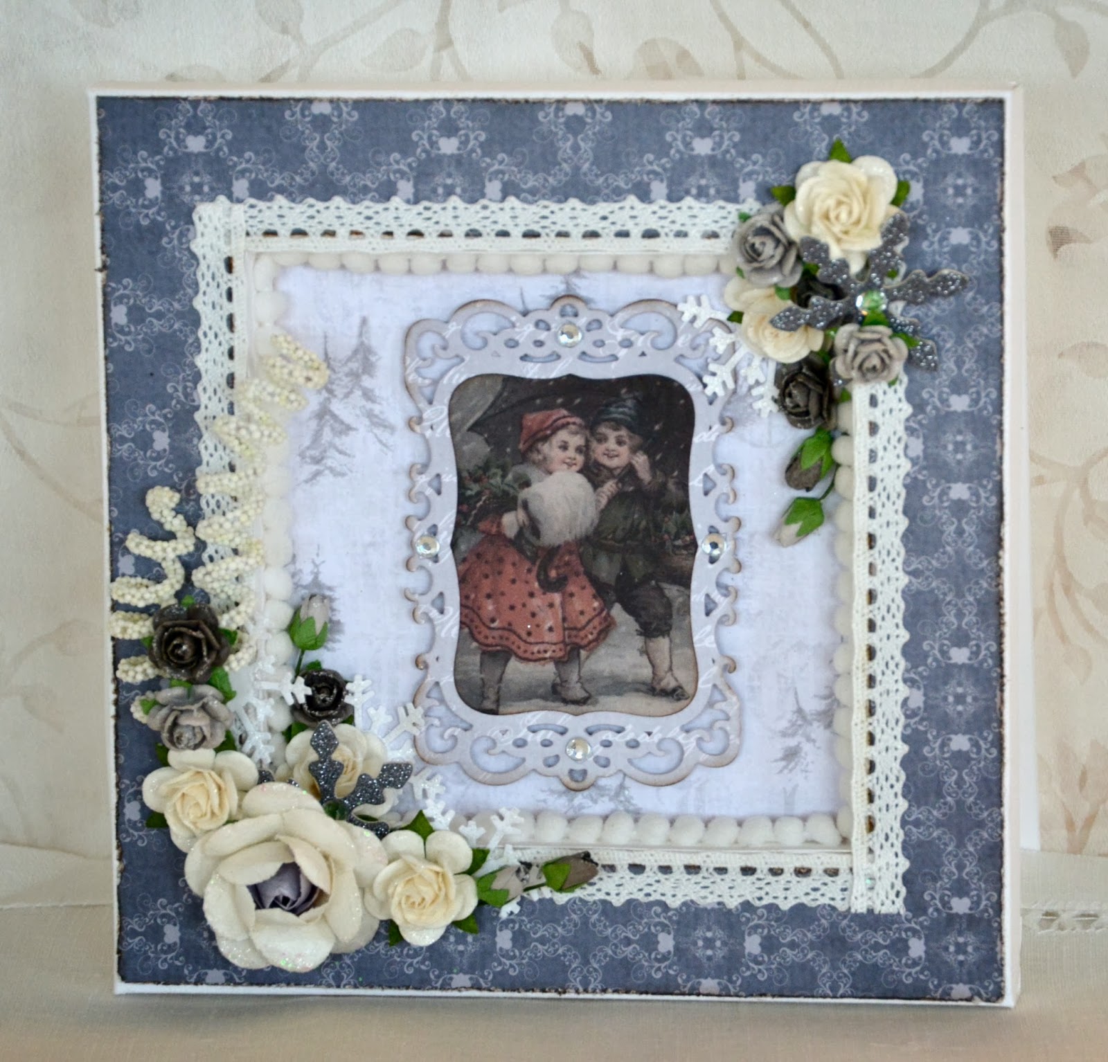 Papirdesign-blogg: Tutorial på rammekort