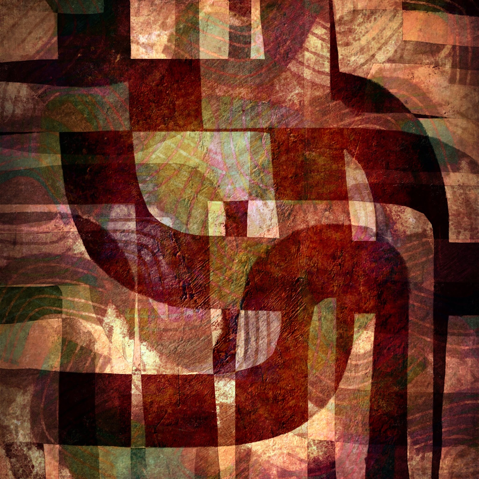 Michèle Brown Artist - The Old Cells Studio: Straight and curved